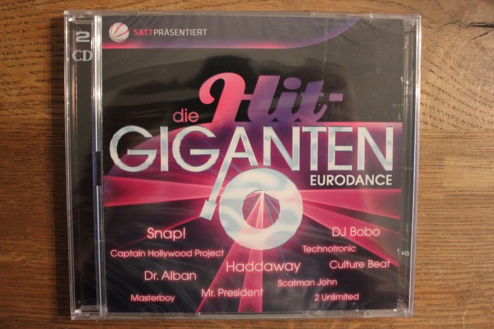 DIE HIT GIGANTEN EURODANCE 2 CD HADDAYWAY UVM NEU (17) (Neu und ...