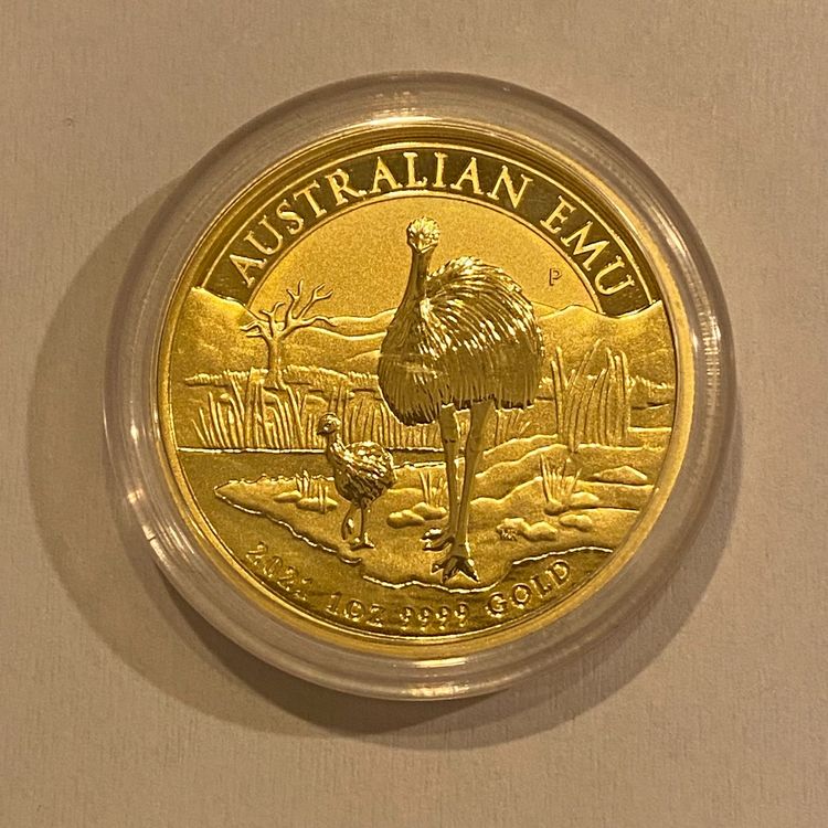 Australian Australien 1 oz Gold Emu 2021 100 Dollars | Kaufen auf Ricardo