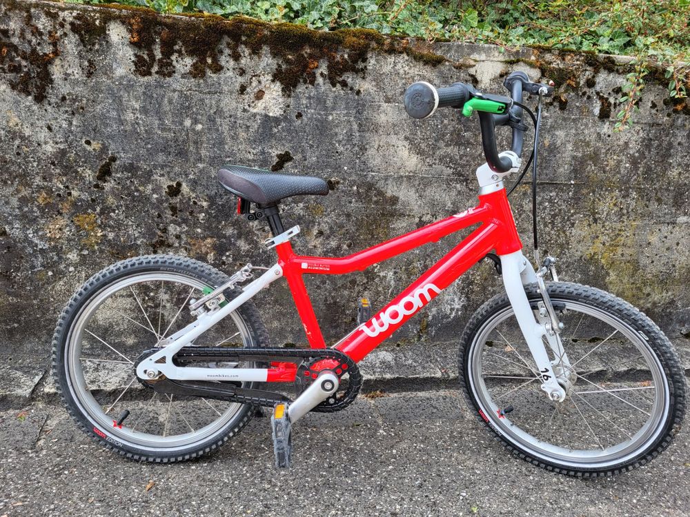 Woom 3 rot | Kaufen auf Ricardo