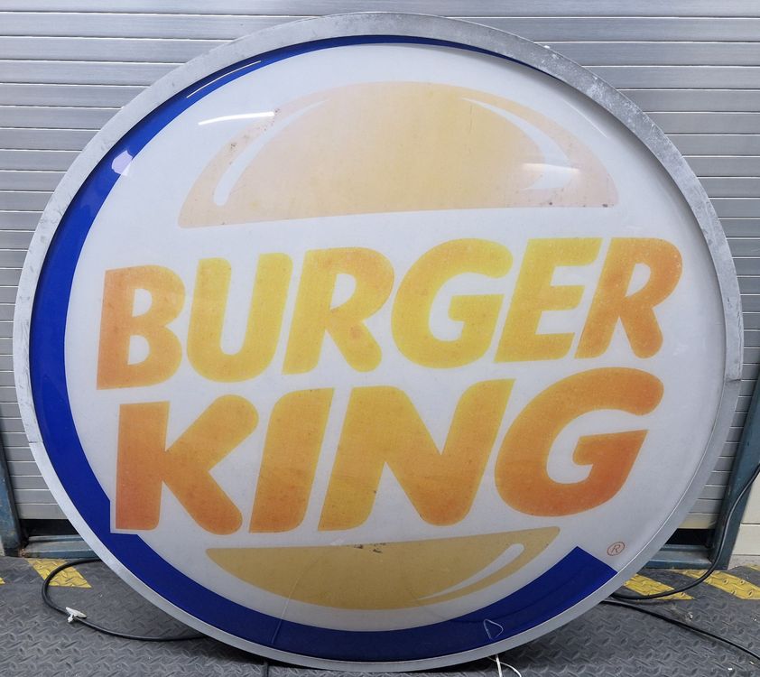Burger King Leuchtreklame | Kaufen auf Ricardo