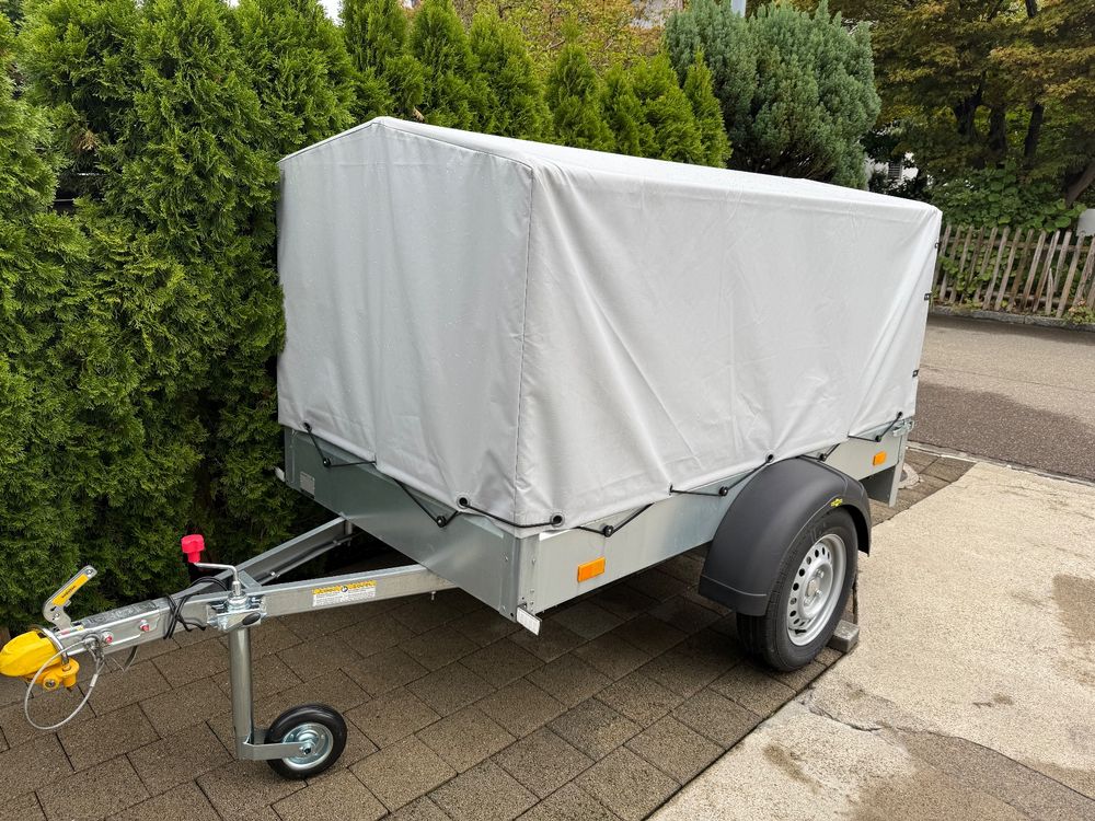 Sachentransportanhänger Humbaur HA 750 UG Brücke mit Verdeck (Gebraucht ...