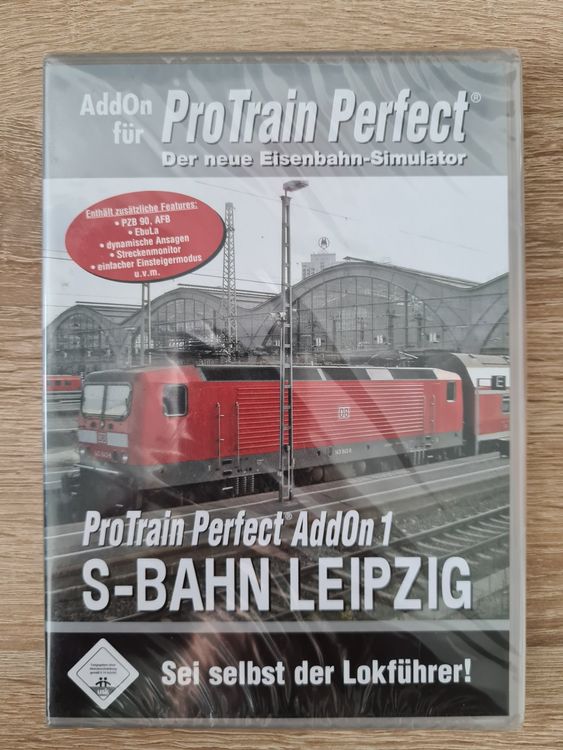 S-Bahn Leipzig ProTrain Perfect Add-on (German) - PC - NEW (Neu und ...