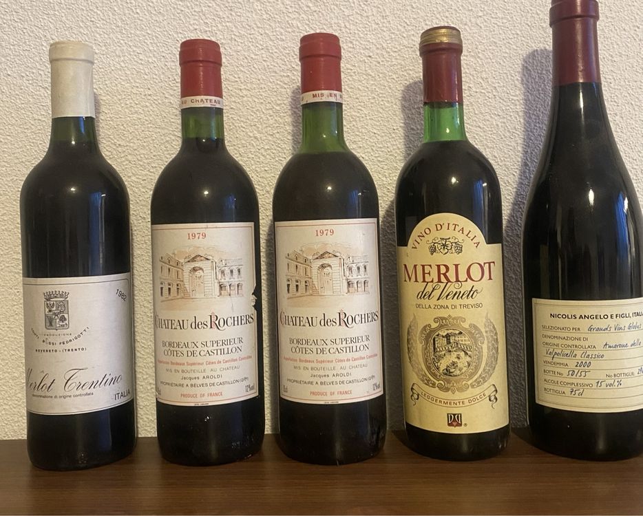 Diverse alte Rotweine (Neu (gemäss Beschreibung)) in Zürich für CHF 50 ...
