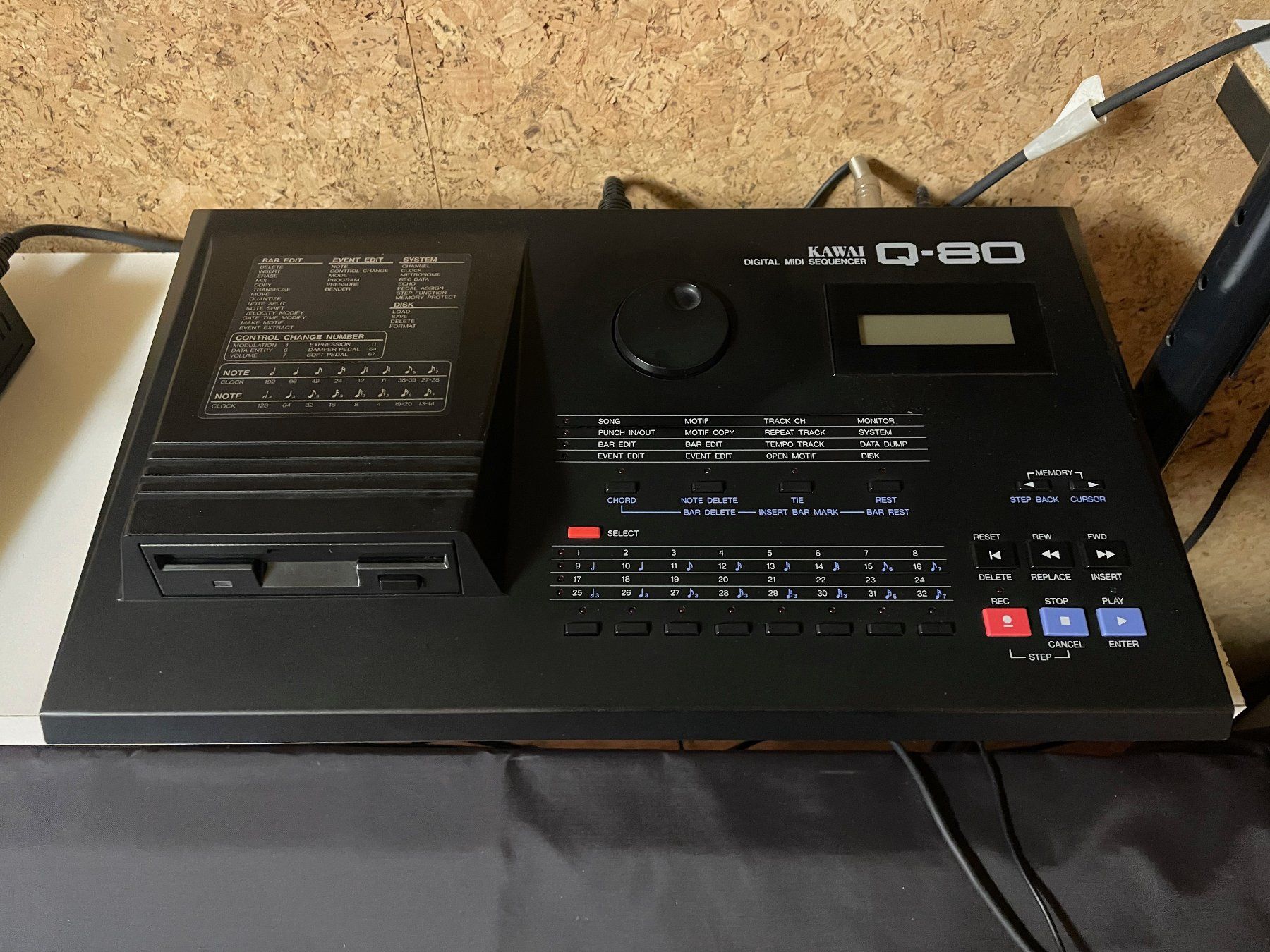 KAWAI Q-80 Digital Midi Sequencer, Vintage aus den 80ern (Gebraucht) in ...