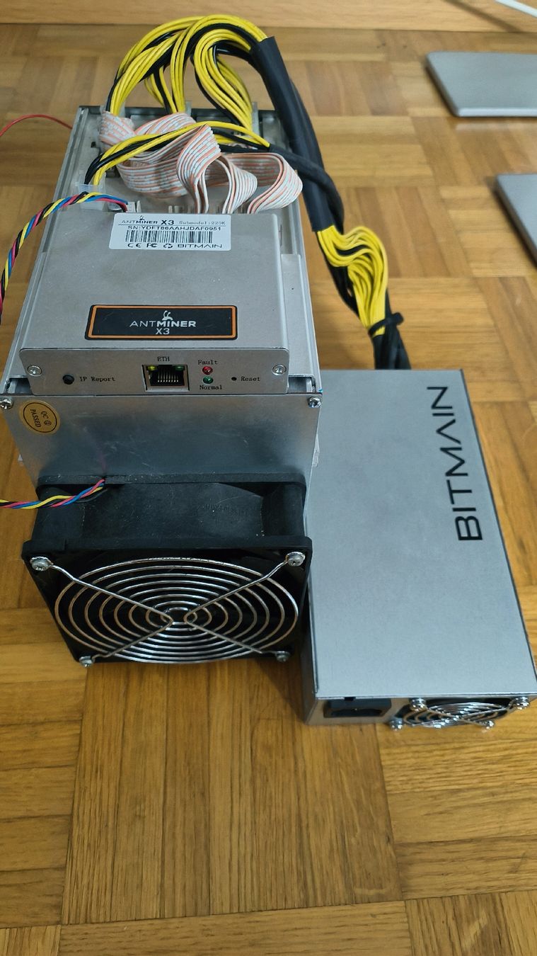 Bitmain Antminer X3 – CryptoNight ASIC Miner 220kH/s (Gebraucht) in ...