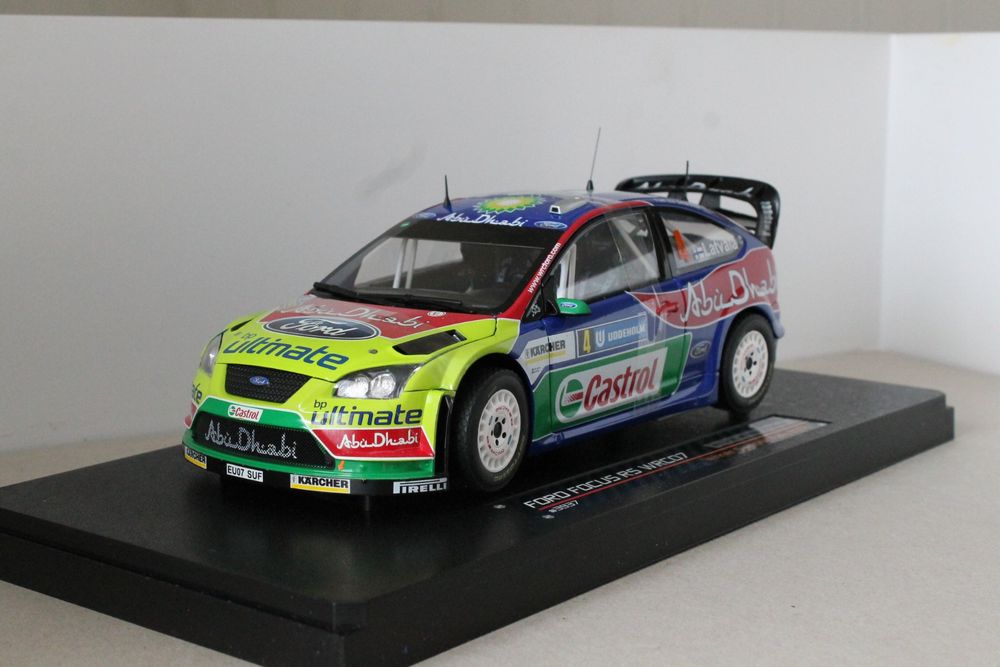 Ford Focus RS WRC # 4 Latvala Winner Sweden 2008 / 1:18 (Neu und ...