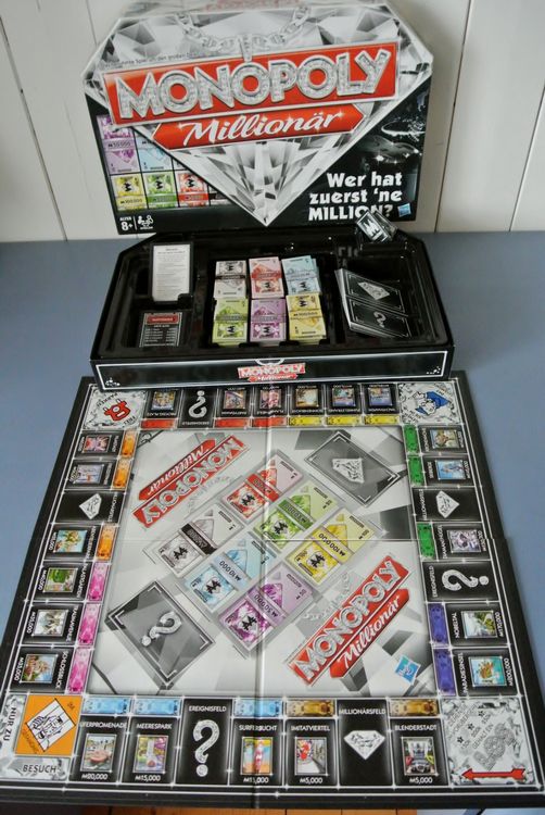 Ersatzteilspender: Monopoly MILLIONÄR von Parker Hasbro 2012 (Defekt ...