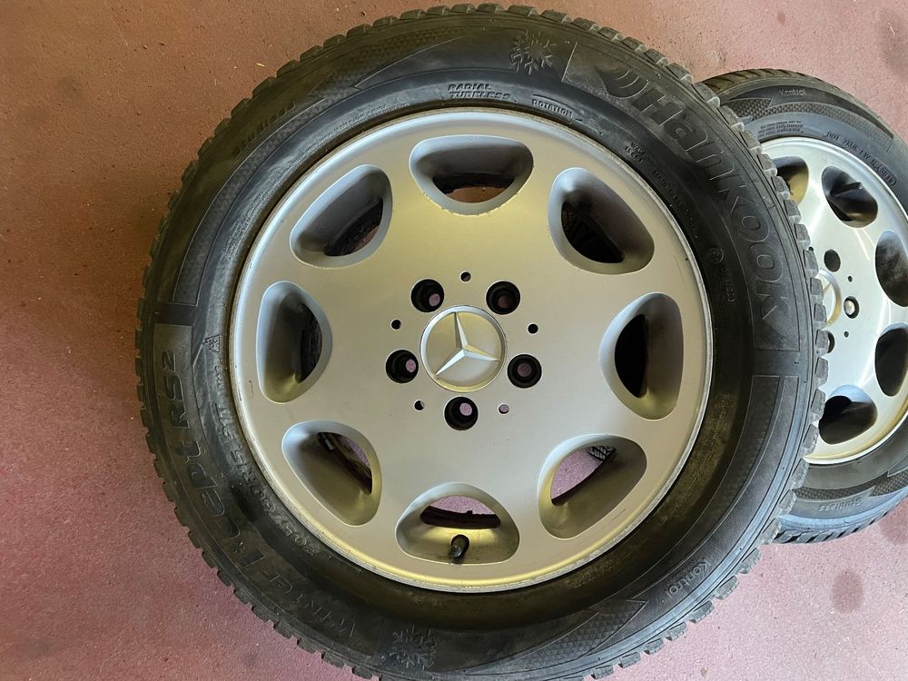 Originale Mercedes Benz W124 8-Loch Kompletträder | Kaufen auf Ricardo