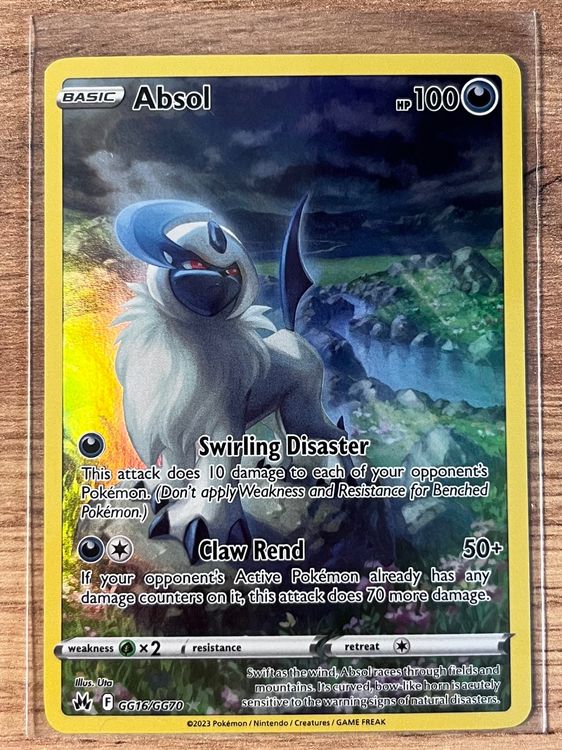 Absol GG16/70 Pokemon Crown Zenith #2 (Gebraucht) in Andelfingen für CHF 2 – mit Lieferung auf ...