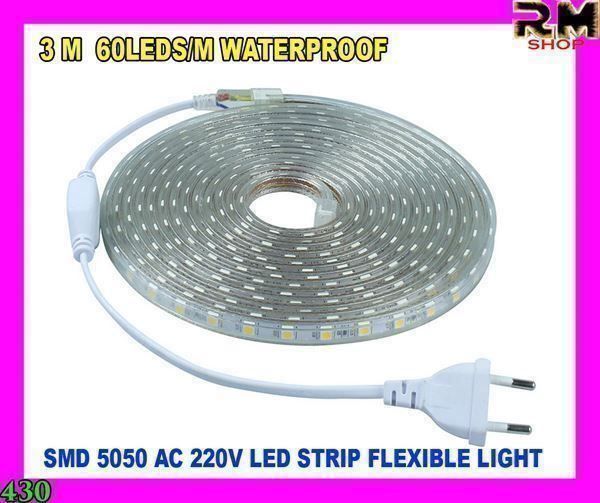 LED 3M 5050 220V AC LED-Streifen flexible L (Neu und originalverpackt ...