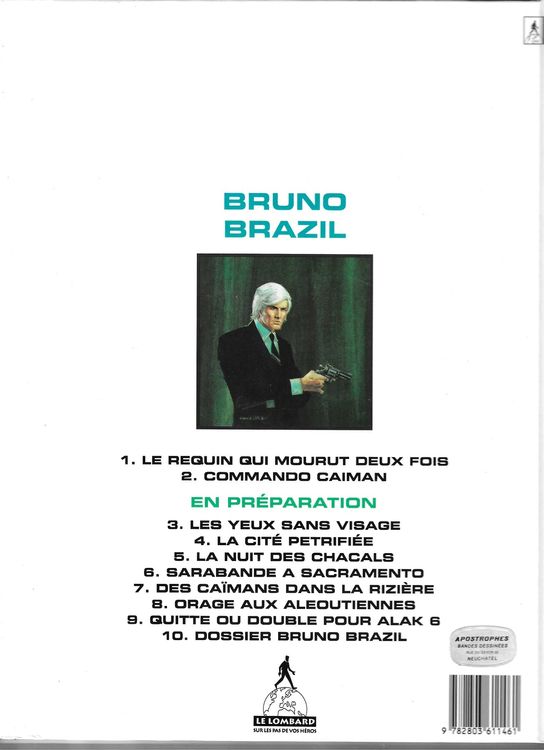 Bruno Brazil - Le requin qui mourut deux fois - 1995 TBE (Gebraucht) in ...