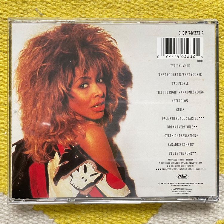 TINA TURNER-BREAK EVERY RULE (Gebraucht) in Rorschacherberg für CHF 2.9 – mit Lieferung auf ...