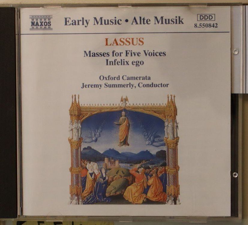 Lassus – Masses For Five Voices Infelix | Kaufen auf Ricardo