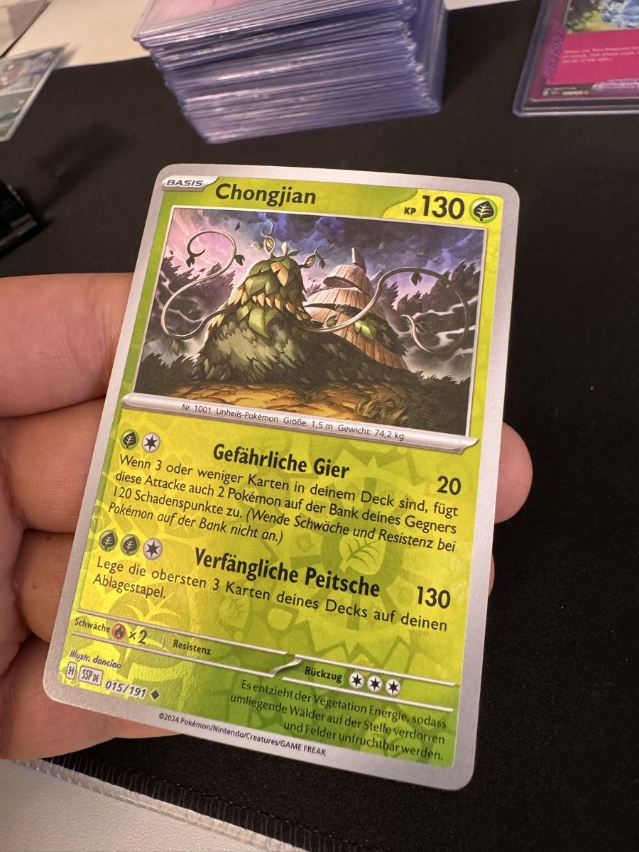 Pokemon - Wo-Chien 015/191 - Reverse Holo - Surging Sparks (Neu (gemäss ...