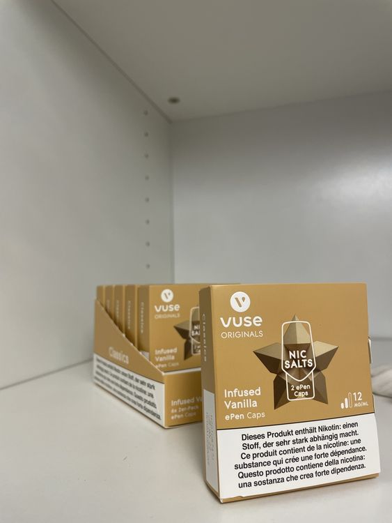 Vuse ePen Caps Infused Vanilla | Kaufen auf Ricardo