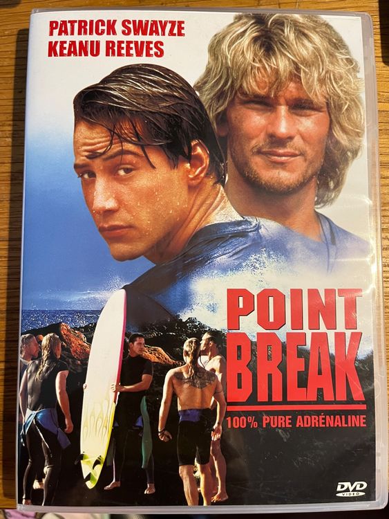 Point Break (1991, DVD, Patrick Swayze, Keanu Reeves) (Gebraucht) in ...