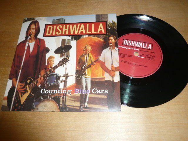 DISHWALLA Counting Blue Cars - UK 1996 A&M Records 581 978-7 | Kaufen ...