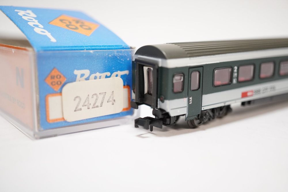 LK Roco N 24274 SBB Personenwagen 2. Kl EW IV cremegrün | Kaufen auf ...