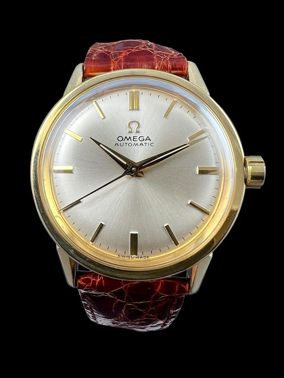 Omega Hammerautomat 18k Gelbgold 34mm *U725 | Kaufen auf Ricardo