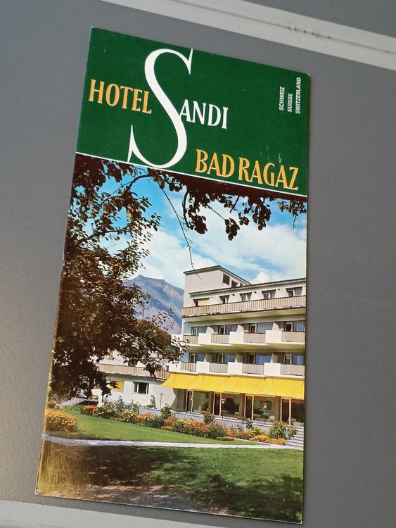 Alter Prospekt / Hotel Sandi Bad Ragaz (Gebraucht) in Brugg AG für CHF ...