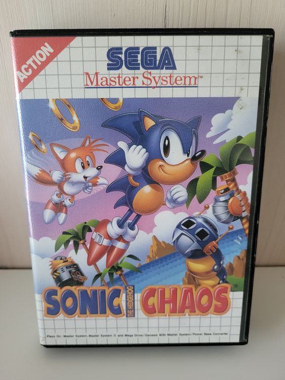 Sonic the Hedgehog CHAOS - Sega Master System (Gebraucht) in Ebertswil ...