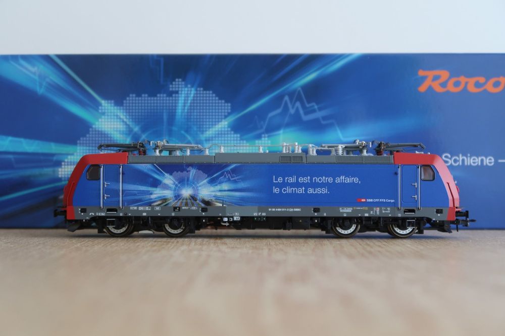 Roco 70649 SBB Cargo Re 484 011-2, DC digital | Kaufen auf Ricardo