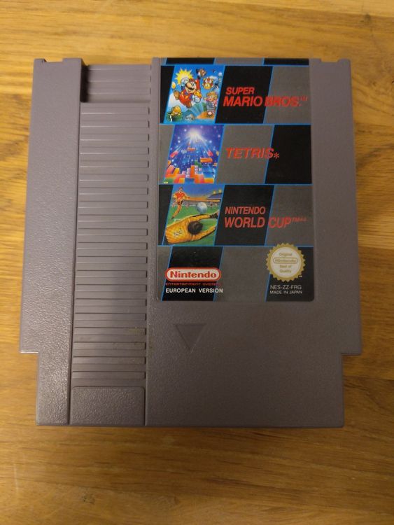 Super Mario Bros / Tetris / Nintendo World Cup - NES (Gebraucht) in ...