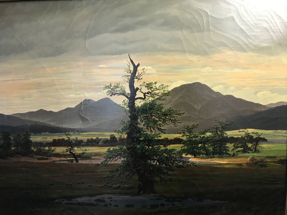 Caspar David Friedrich der einsame Baum | Kaufen auf Ricardo