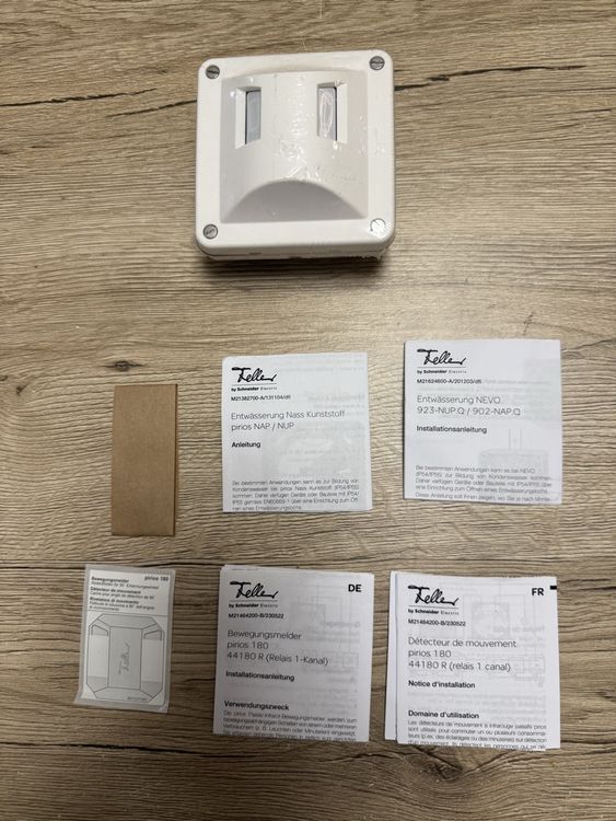 Feller Pirios Bewegungsmelder 180° NUP Neu & OVP (Neu und ...