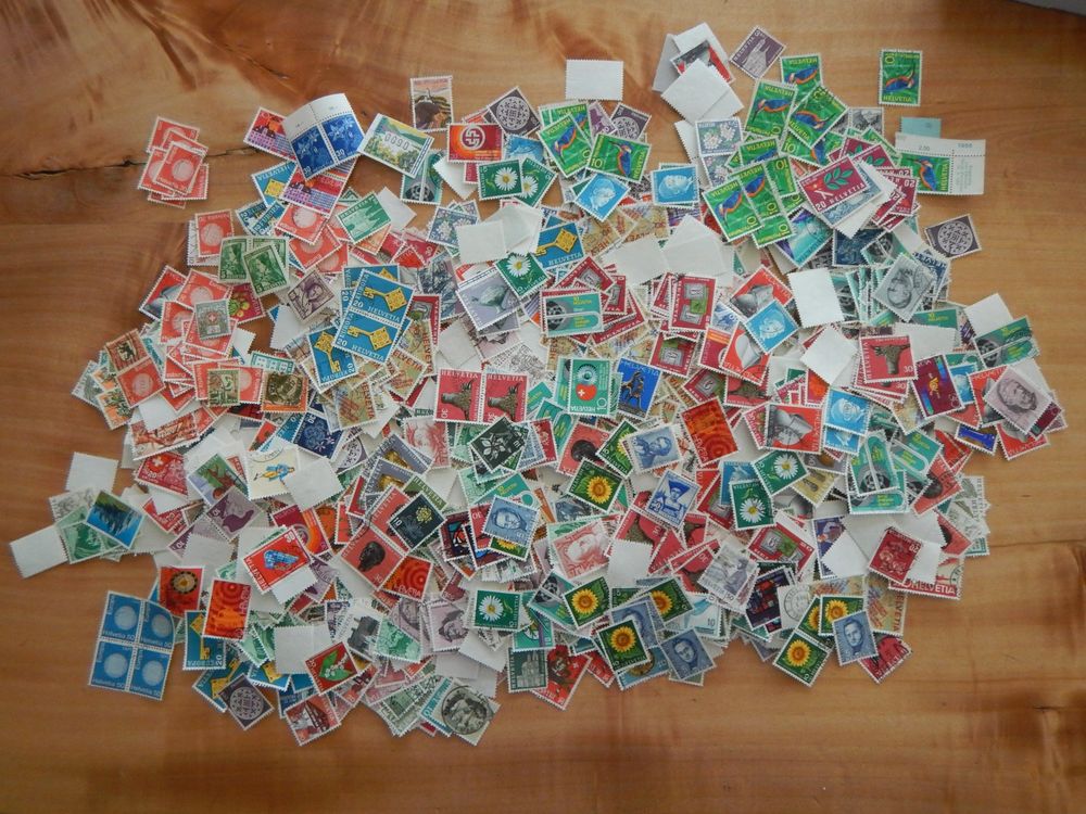 200 gr. Schweizer Marken / kleine Markensammlung ab Fr. 1.00 (Gebraucht ...