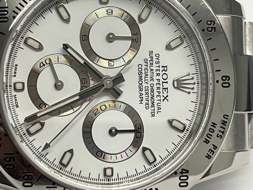 Rolex Daytona Stahl Weiss APH Zifferblatt full set wie neu (Gebraucht ...
