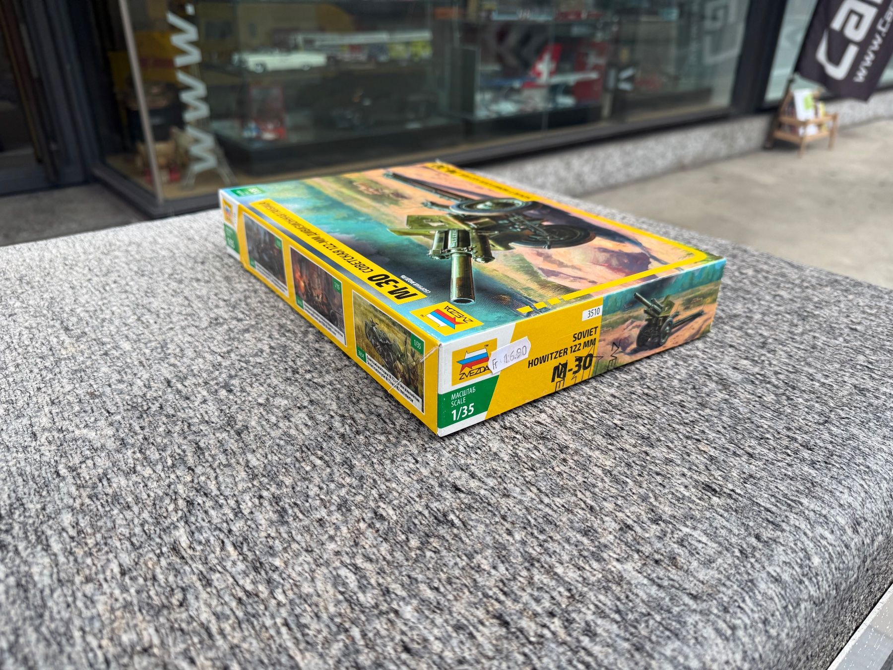 Zvezda 1:35 Soviet Howitzer 122 mm Bausatz (Neu (gemäss Beschreibung ...