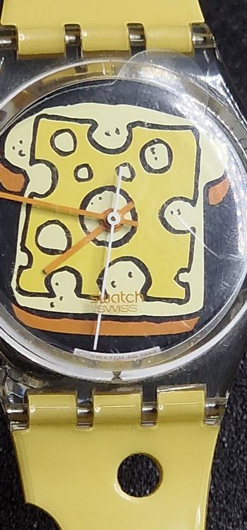 Seltene 1998 SWATCH Swiss Cheese Watch 1998 #G941, 34mm (Neu und ...