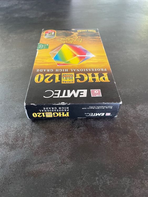 Cassette VHS Vierge Emtec PHG 120 | Kaufen auf Ricardo