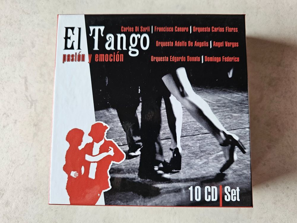 El Tango - Pasión e emoción / 10 CD Box | Kaufen auf Ricardo
