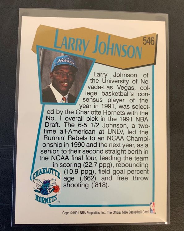 NBA Larry Johnson Rookie Card | Kaufen auf Ricardo