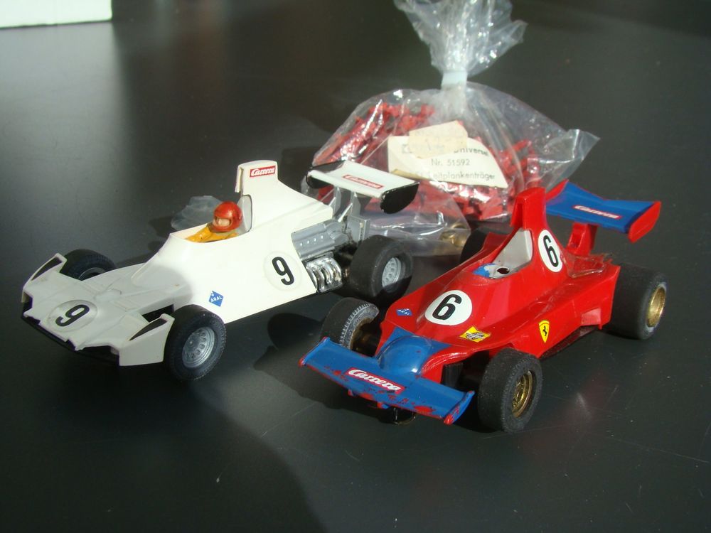 2 Carrera Universal Rennauto Ferrari 312 und Tyrrell? cool (Gebraucht ...