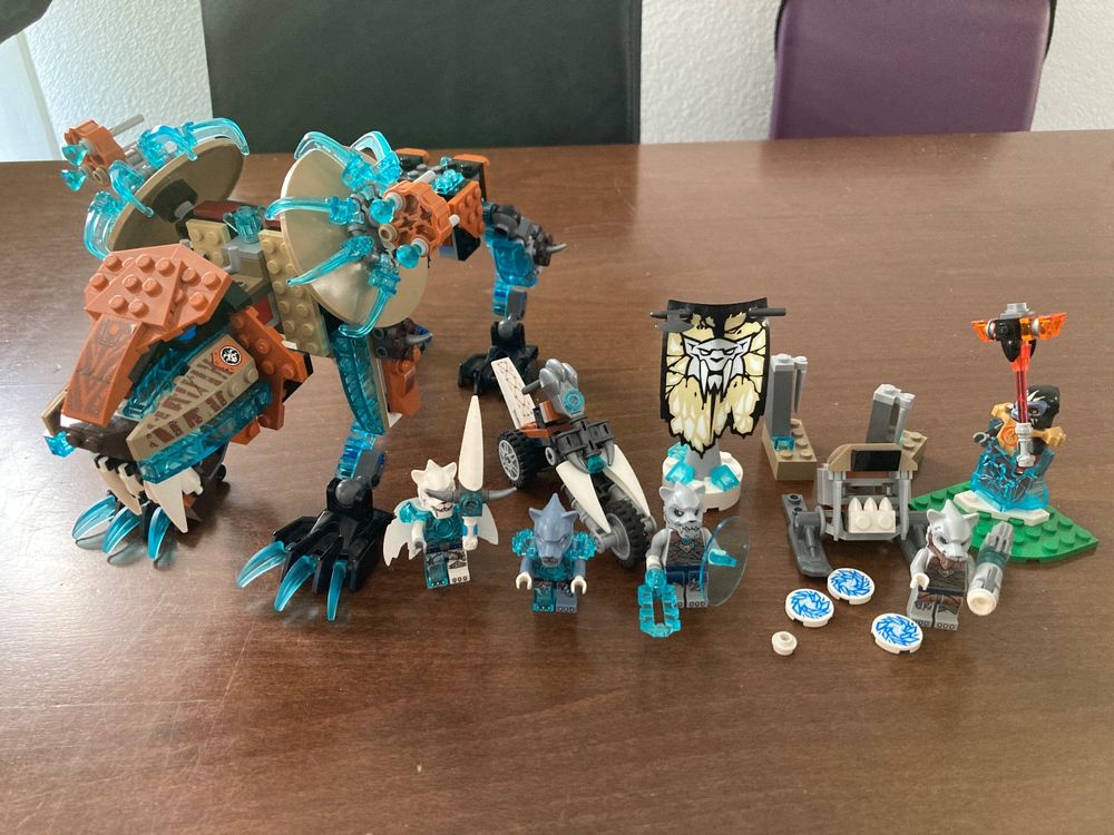 Lego Chima 70143 Sir Fangar‘s Säbelzahn-Roboter 70232 Tiger | Kaufen ...