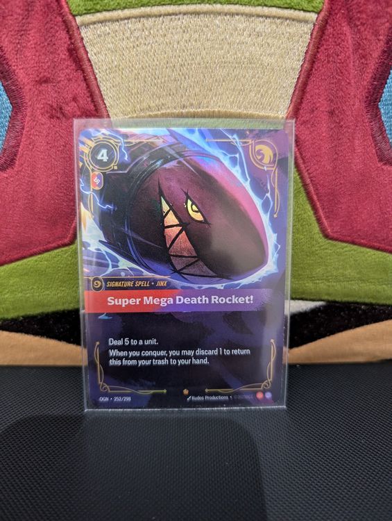 Riftbound Origins Super Mega Death Rocket! 252 EN NM (Neu (gemäss ...