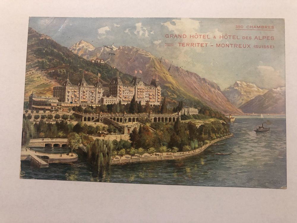 Territet Montreux Grand Hotel & Hotel des Alpes 1909 (Gebraucht) in Pfäffikon ZH für CHF 9 – mit ...