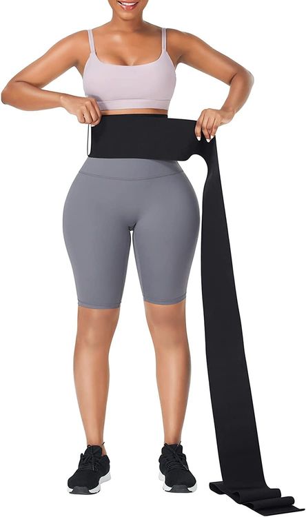 Bandage Tummy Sweating Wrap Plus Size Workout Taille Tondeus (Neu und ...