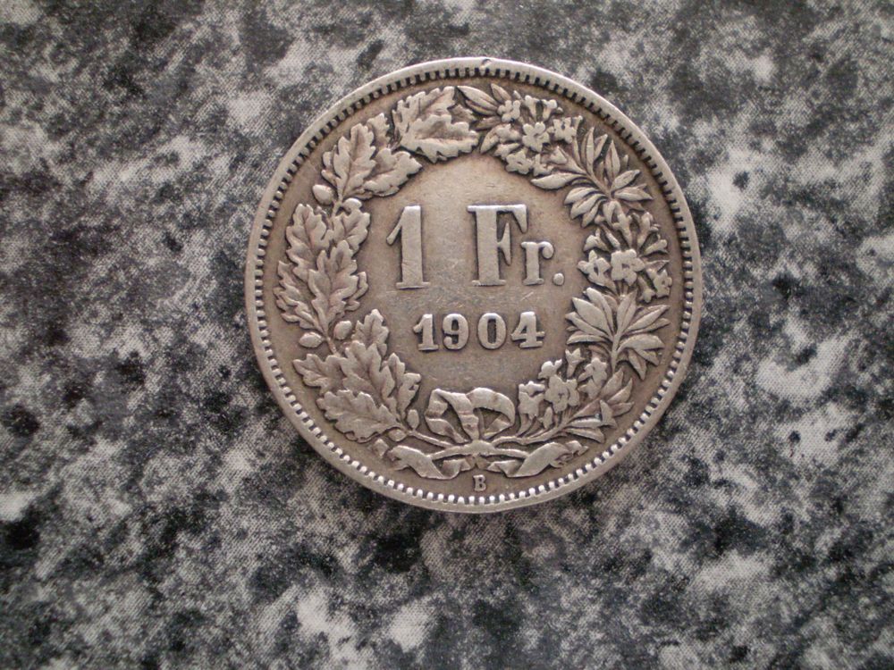 1 Fr.1904 !!! Rar !!! ab 1.- !!! (Gebraucht) in Dierikon für CHF 6 – mit Lieferung auf Ricardo ...