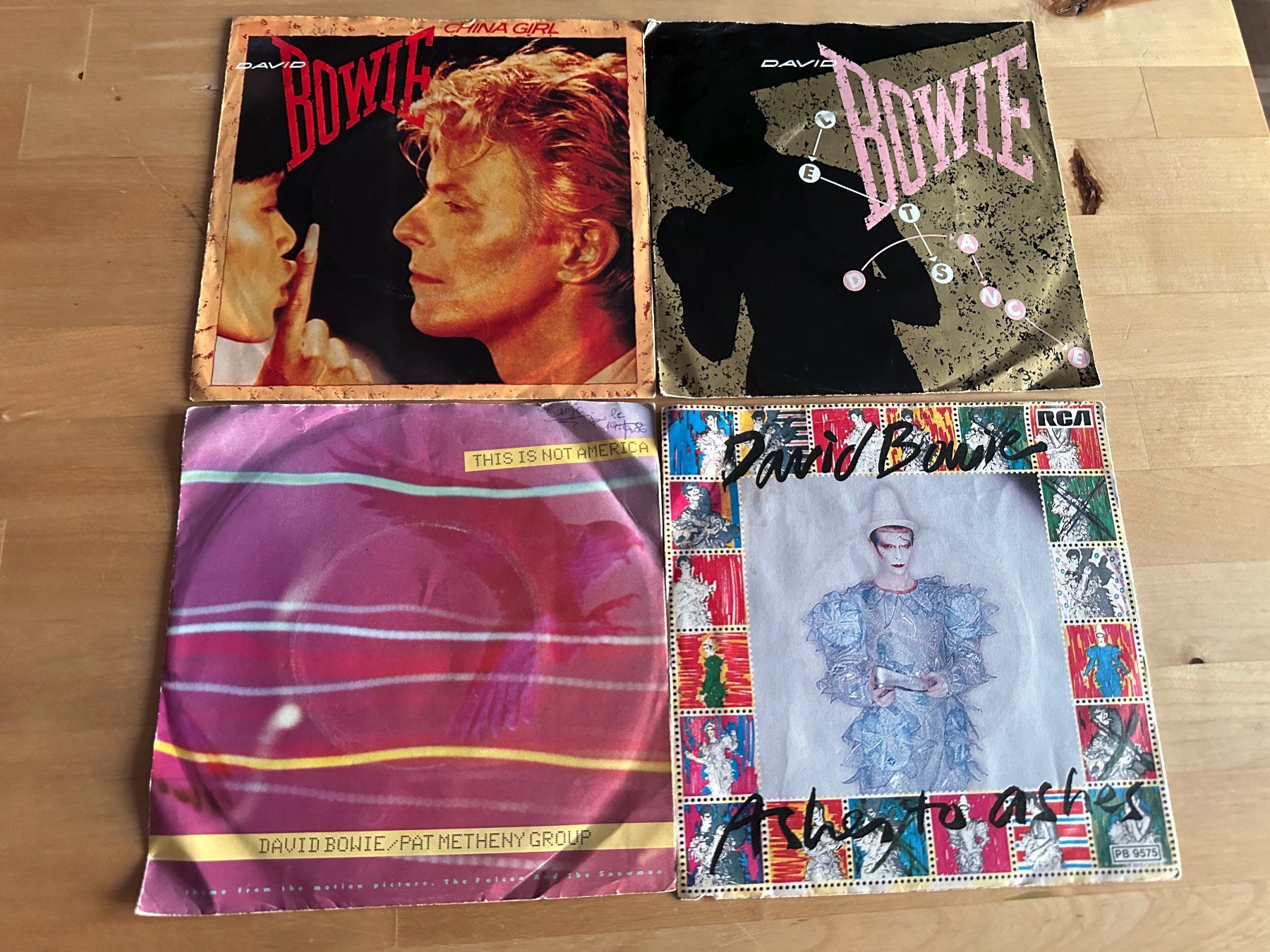 DAVID BOWIE tolle Singels 1980-1986 Kult Top Hit Let's dance (Gebraucht ...