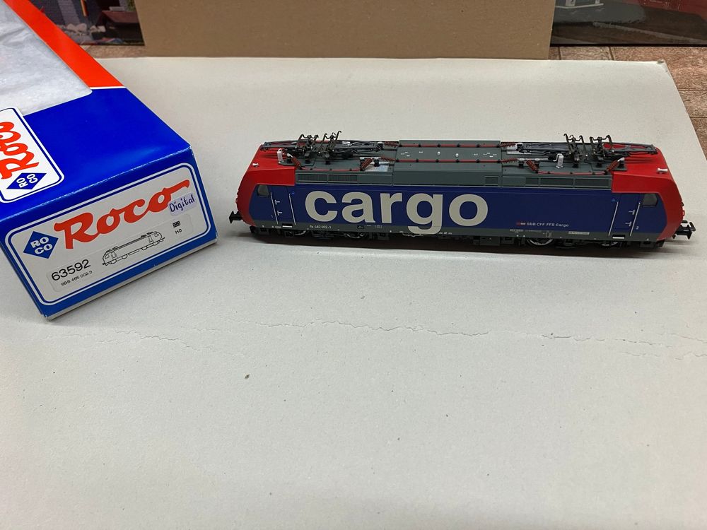 Roco 63592 SBB Re 482 002-3 Cargo, H0 GS DC Digital | Kaufen auf Ricardo