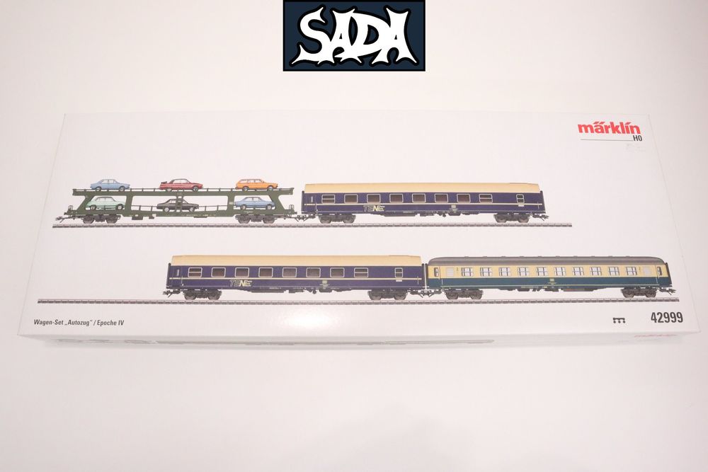 Märklin 42999 DB Wagen-Set "Autozug", AC H0 (Gebraucht) in Basel für ...