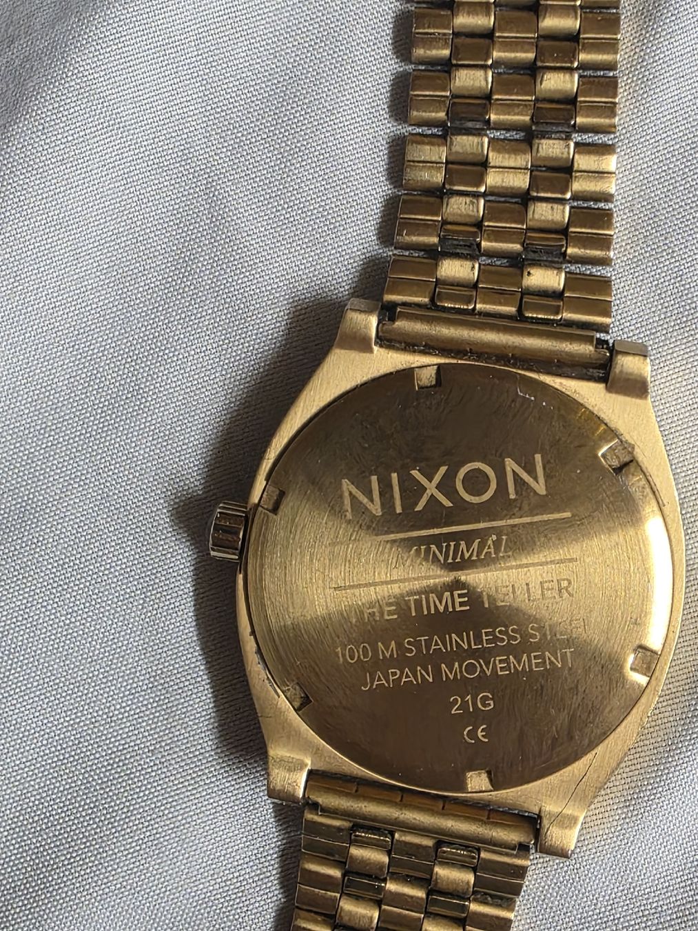 Nixon The Time Teller Gold/Grün Uhr, Top Zustand! (Gebraucht) in Luzern ...