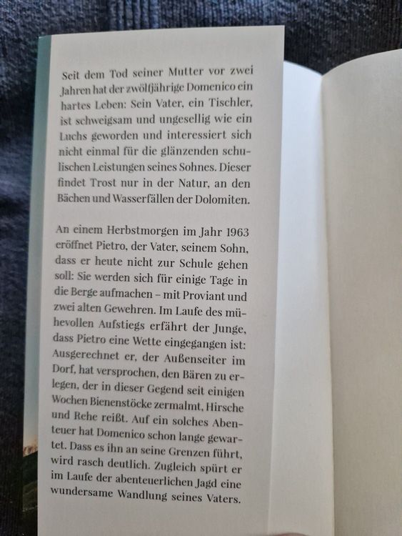 Matteo Righetto Das Fell des Bären Dolomiten Familie (Gebraucht) in ...