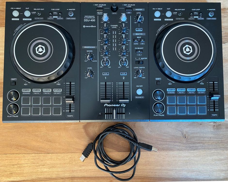 Pioneer DJ DDJ-400 Controller, Top Zustand! mit Schutzcase ! (Gebraucht ...