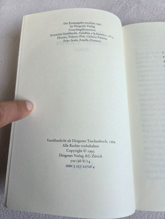 Ingrid Noll - Die Häupter meiner Lieben (Gebraucht) in Bergdietikon für CHF 3 – mit Lieferung ...