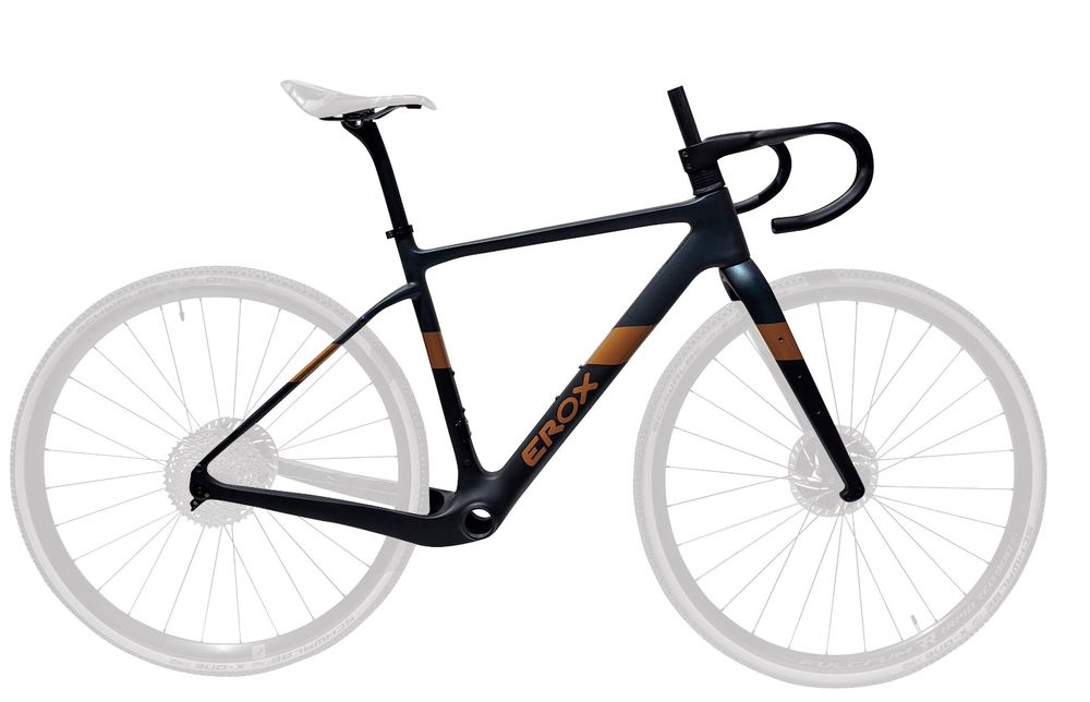 Gravel Bike Rahmen Set Karbon Erox G-ONE (Neu und originalverpackt) in ...